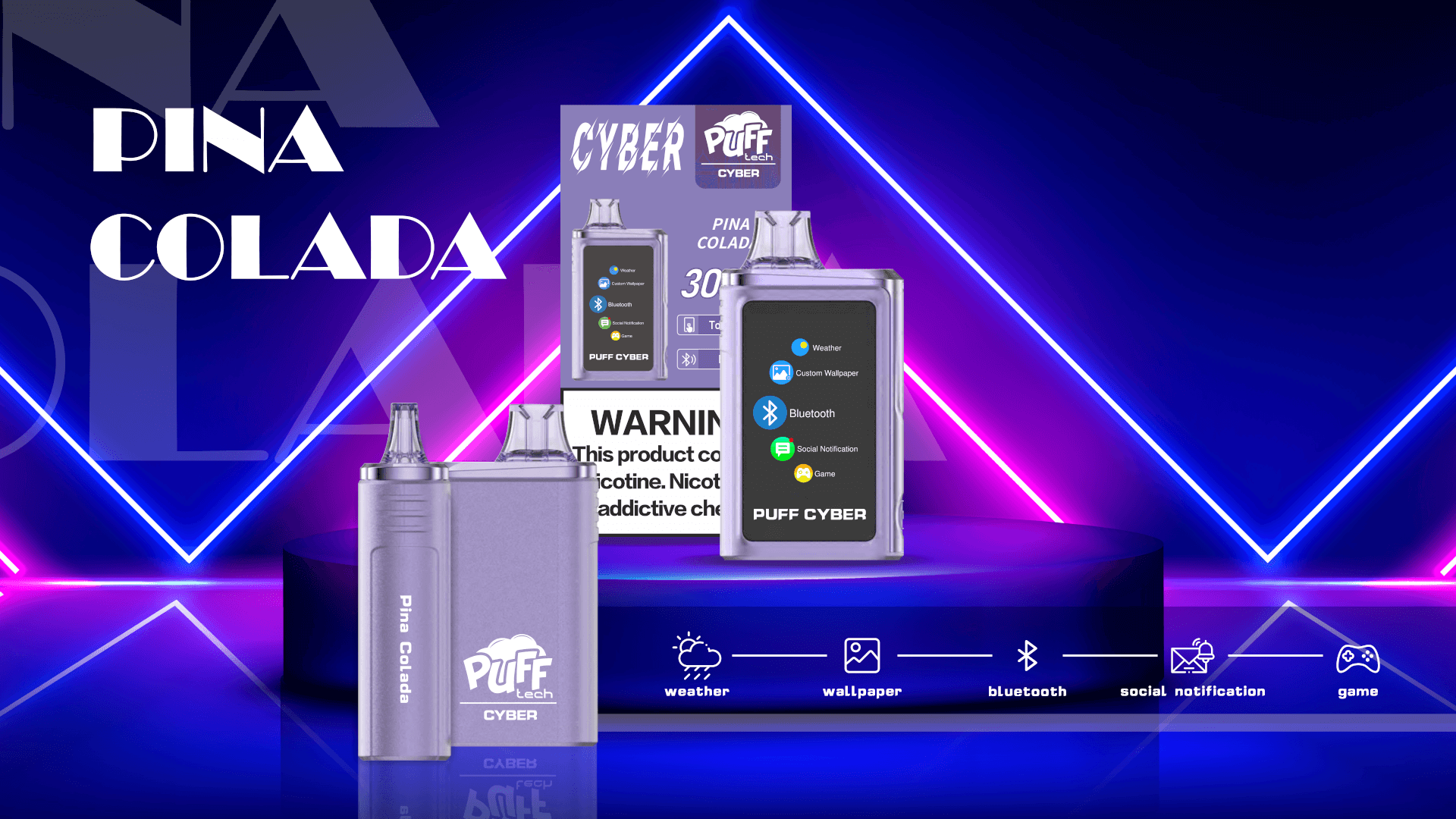 PUFF CYBER - PINA COLADA