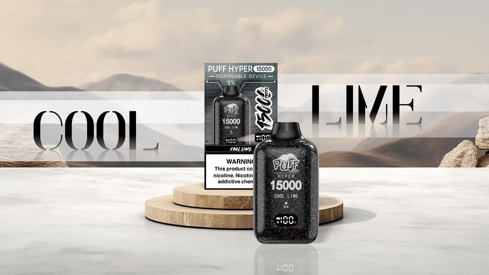 Puff Hyper Cool Lime - PUFFTECH