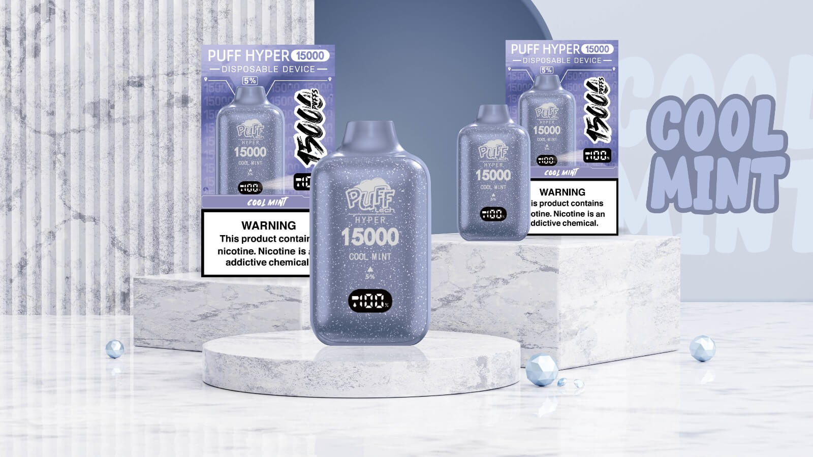 Puff Hyper Cool Mint - PUFFTECH