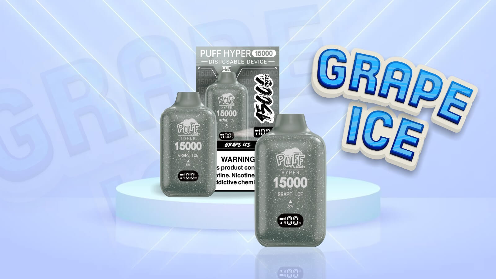 Puff Hyper - Grape Ice