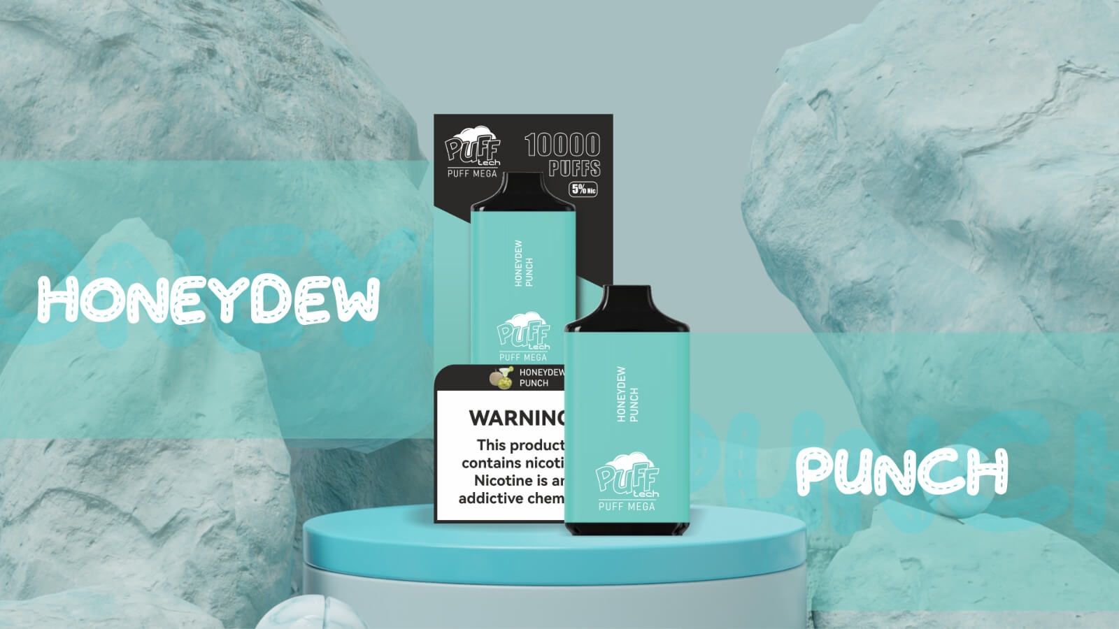 Puff Mega Honeydew Punch - PUFF TECH