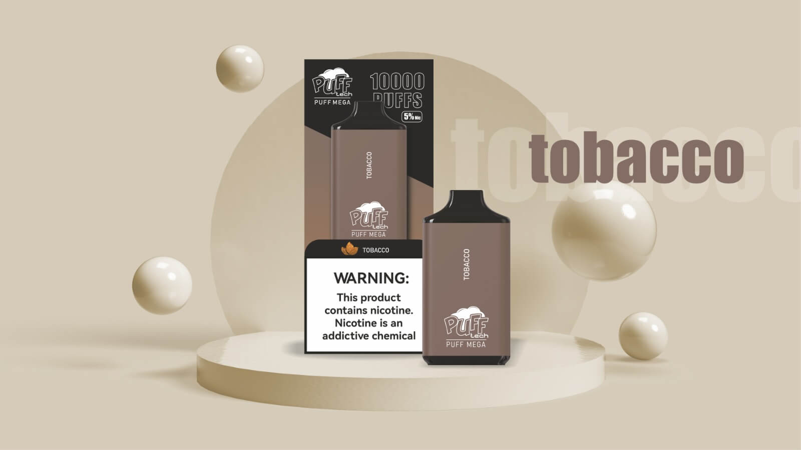 Puff Mega Tobacco - PUFF TECH